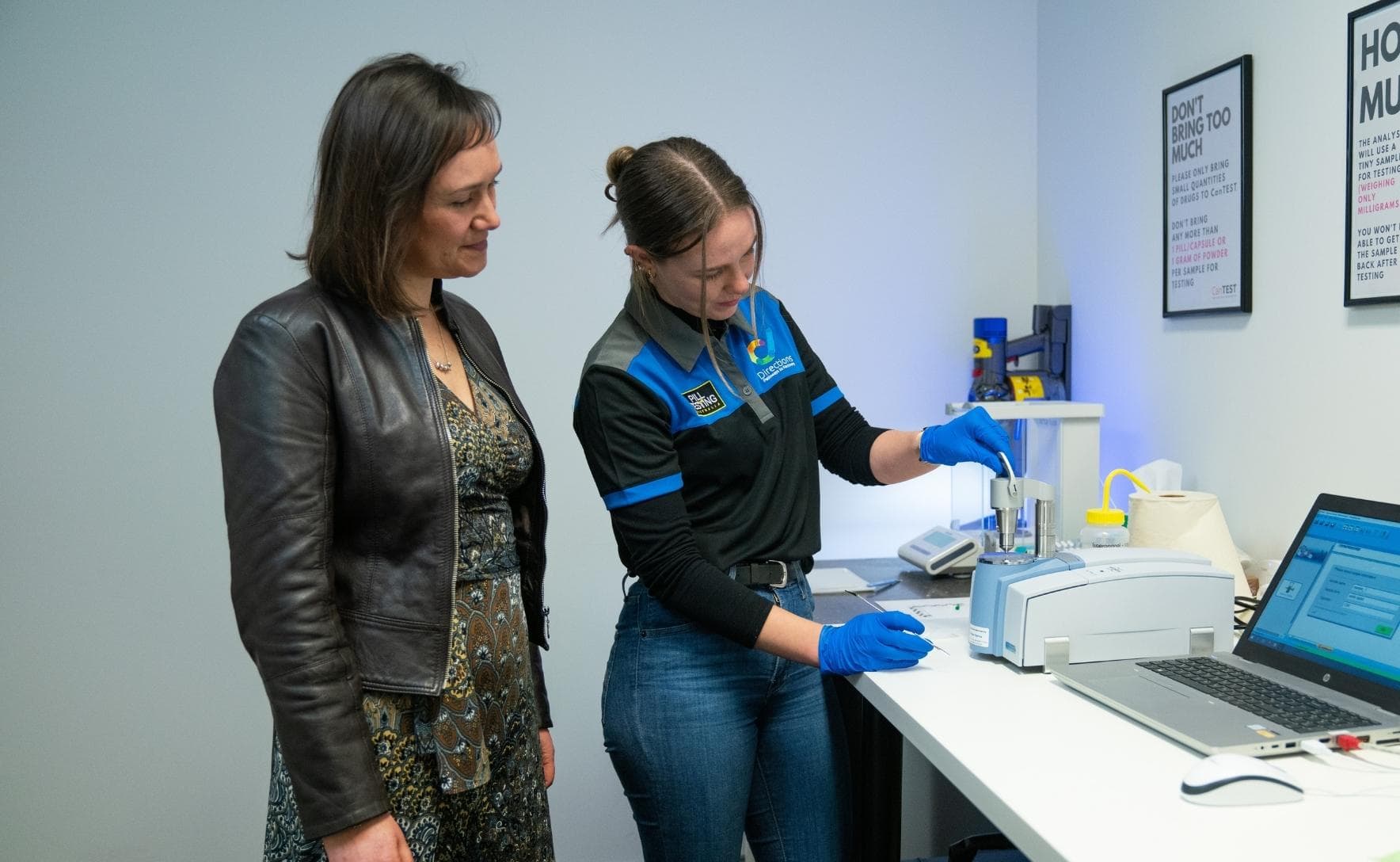 What is pill testing and how does it work?