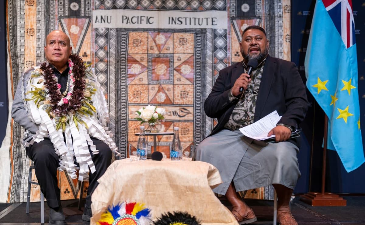 Tuvalu PM’s quest to future-proof his nation against climate change